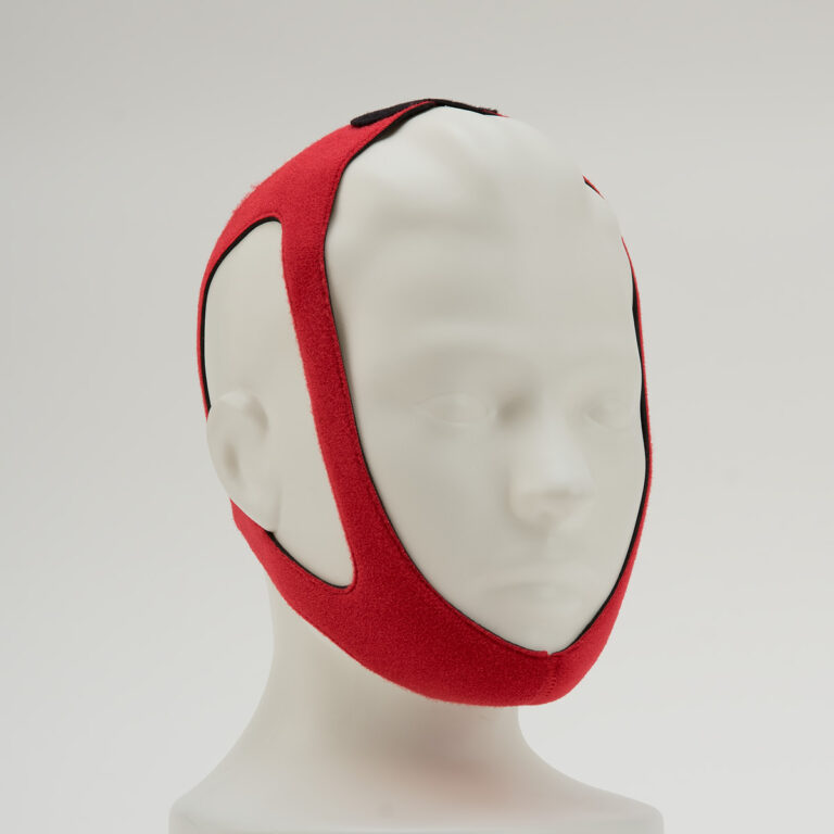 Ruby Red Chin Strap – fully adjustable – FusionSleep Shop